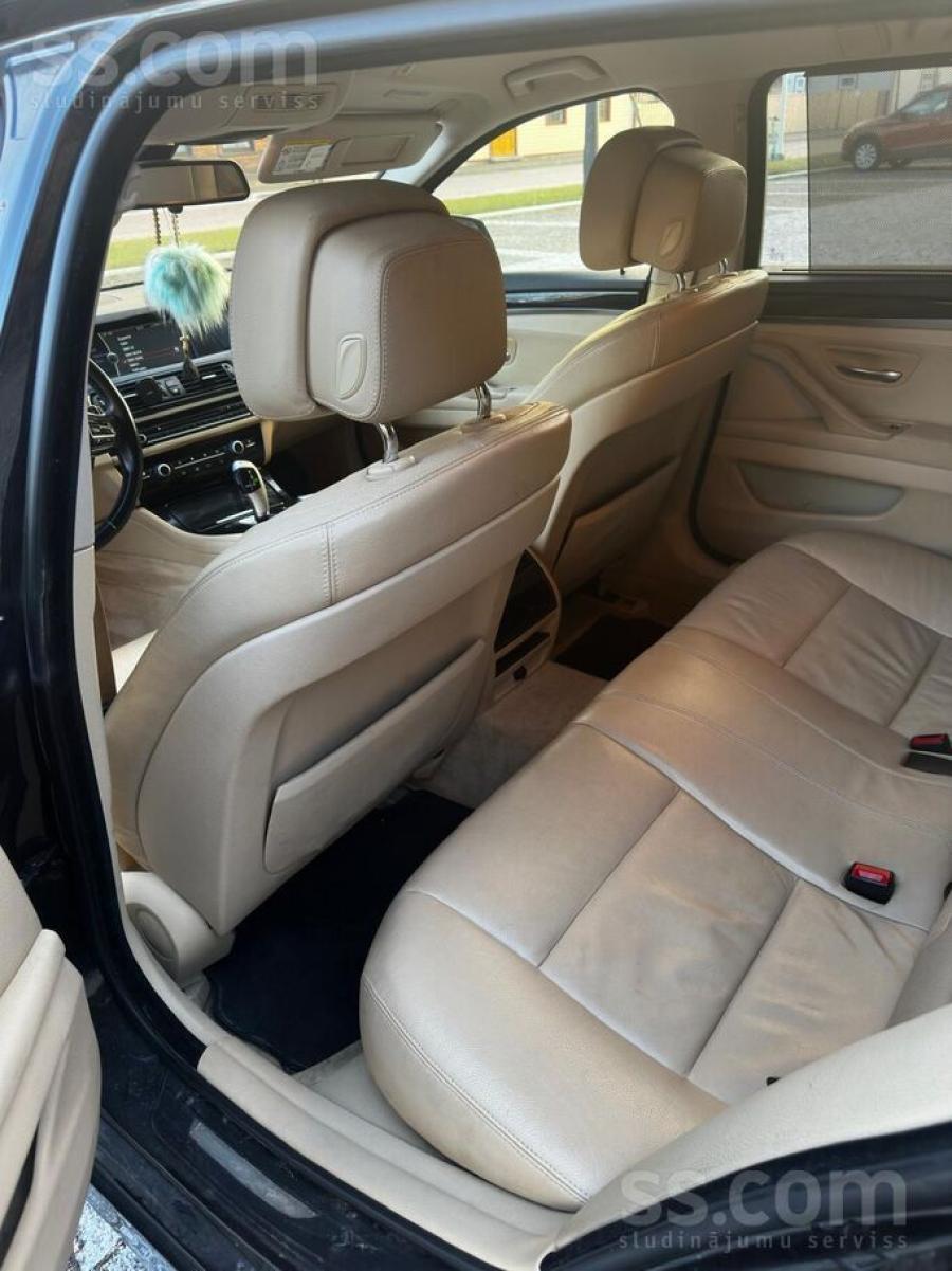 Melns BMW 530 2010 Ventspils, ar dzinēja tilpumu 3.00 L un nobraukumu 300 tūkst. km par 6300 €, foto 9 vietnē AUTOMOTO.COM.LV