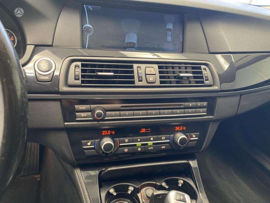 Black BMW 530 2010 in Radviliskis, with an engine capacity of 2.99 L and mileage of 359 thousand km for 6350 €, photo 18 on AUTOMOTO.COM.LV