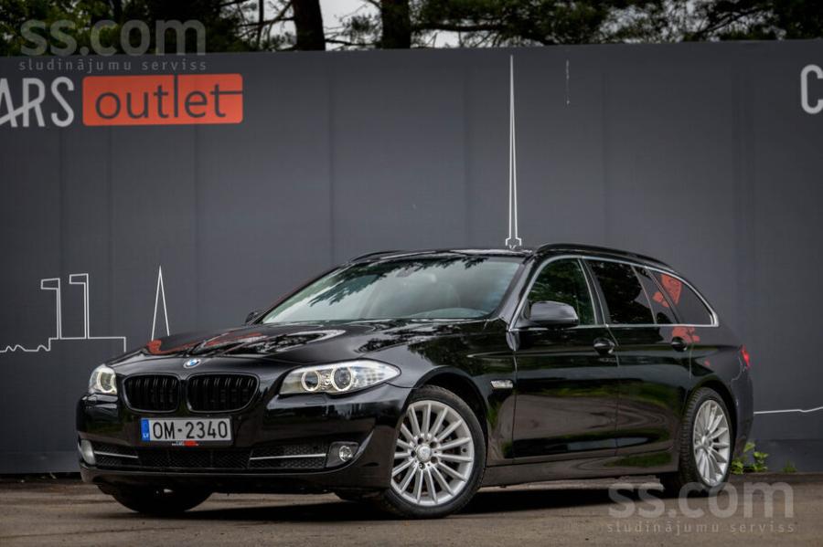 Melns BMW 530 2010 Rīga, ar dzinēja tilpumu 3.00 L un nobraukumu 320 tūkst. km par 8990 €, foto 1 vietnē AUTOMOTO.COM.LV