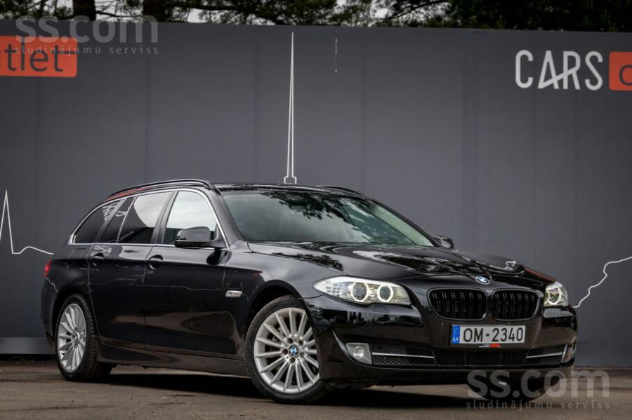 Melns BMW 530 2010 Rīga, ar dzinēja tilpumu 3.00 L un nobraukumu 320 tūkst. km par 8990 €, foto 4 vietnē AUTOMOTO.COM.LV