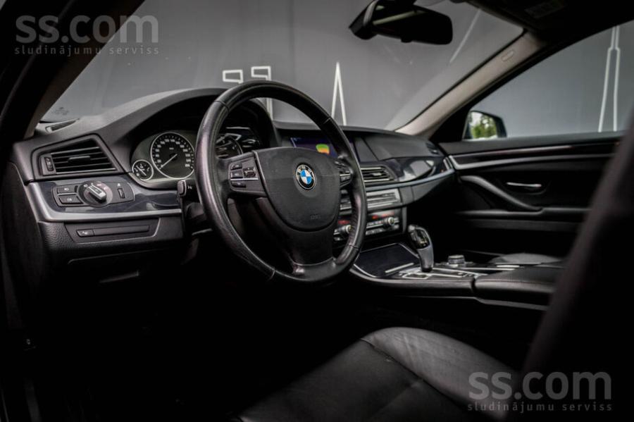 Melns BMW 530 2010 Rīga, ar dzinēja tilpumu 3.00 L un nobraukumu 320 tūkst. km par 8990 €, foto 10 vietnē AUTOMOTO.COM.LV