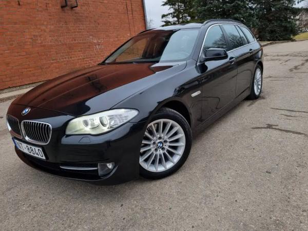 Black BMW 530 2010 in Jekabpils, with an engine capacity of 3.00 L and mileage of 271 thousand km for 10100 €, photo 1 on AUTOMOTO.COM.LV