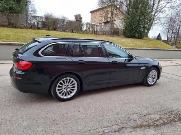 Black BMW 530 2010 in Jekabpils, with an engine capacity of 3.00 L and mileage of 271 thousand km for 10100 €, photo 6 on AUTOMOTO.COM.LV