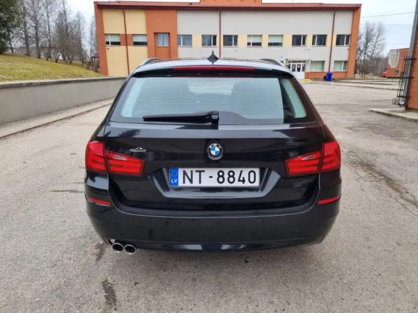 Black BMW 530 2010 in Jekabpils, with an engine capacity of 3.00 L and mileage of 271 thousand km for 10100 €, photo 8 on AUTOMOTO.COM.LV