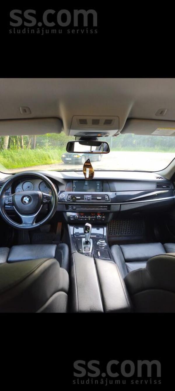 Melns BMW 530 2010 Liepāja, ar dzinēja tilpumu 3.00 L un nobraukumu 309 tūkst. km par 7900 €, foto 9 vietnē AUTOMOTO.COM.LV