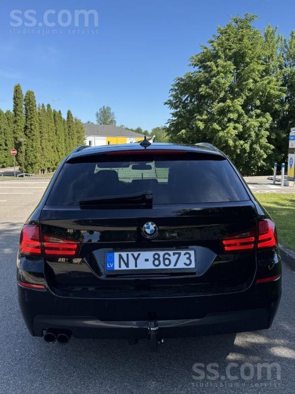 Melns BMW 530 2010 Valka, ar dzinēja tilpumu 3.00 L un nobraukumu 320 tūkst. km par 8950 €, foto 6 vietnē AUTOMOTO.COM.LV