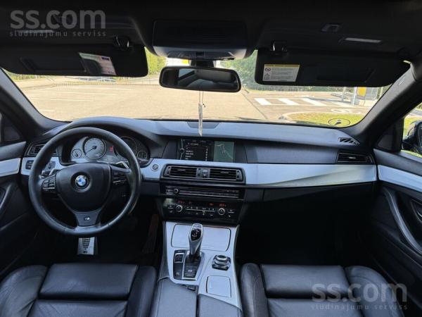 Melns BMW 530 2010 Valka, ar dzinēja tilpumu 3.00 L un nobraukumu 320 tūkst. km par 8950 €, foto 7 vietnē AUTOMOTO.COM.LV