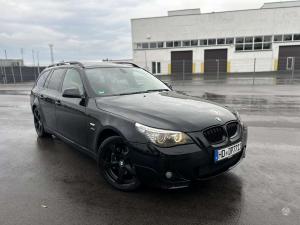 Black BMW 530 2010 in Marijampole, with an engine capacity of 2.99 L and mileage of 378 thousand km for 6500 €, photo  on AUTOMOTO.COM.LV