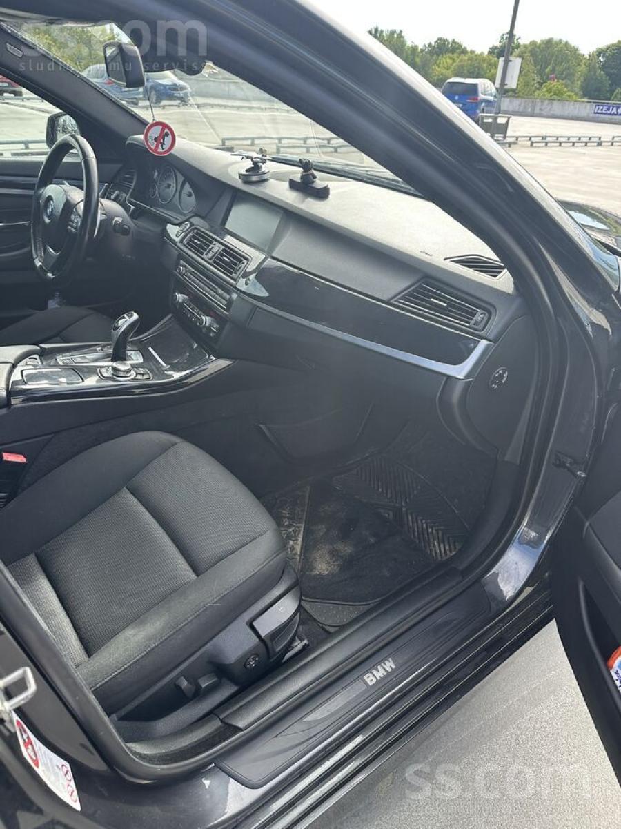 Melns BMW 530 2010 Rīga, ar dzinēja tilpumu 3.00 L un nobraukumu 251 tūkst. km par 7300 €, foto 17 vietnē AUTOMOTO.COM.LV