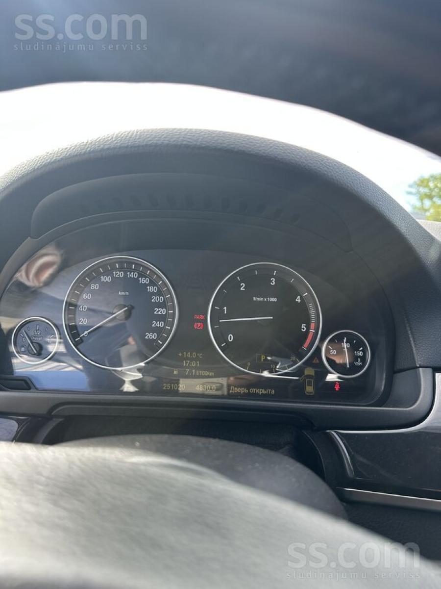 Melns BMW 530 2010 Rīga, ar dzinēja tilpumu 3.00 L un nobraukumu 251 tūkst. km par 7300 €, foto 19 vietnē AUTOMOTO.COM.LV