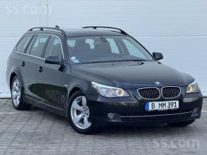 Black BMW 530 2010 in Riga, with an engine capacity of 3.00 L and mileage of 344 thousand km for 6480 €, photo 4 on AUTOMOTO.COM.LV