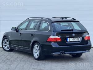 Black BMW 530 2010 in Riga, with an engine capacity of 3.00 L and mileage of 344 thousand km for 6480 €, photo 5 on AUTOMOTO.COM.LV