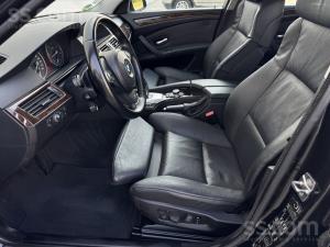 Black BMW 530 2010 in Riga, with an engine capacity of 3.00 L and mileage of 344 thousand km for 6480 €, photo 11 on AUTOMOTO.COM.LV