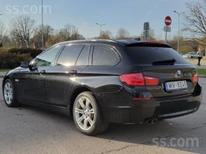Black BMW 530 2011 in Riga, with an engine capacity of 3.00 L and mileage of 264 thousand km for 8500 €, photo 3 on AUTOMOTO.COM.LV