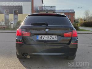 Black BMW 530 2011 in Riga, with an engine capacity of 3.00 L and mileage of 264 thousand km for 8500 €, photo 4 on AUTOMOTO.COM.LV