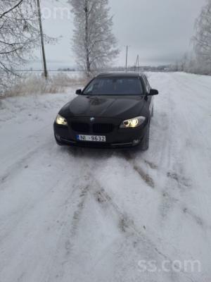 Black BMW 530 2011 in Bauska, with an engine capacity of 3.00 L and mileage of 348 thousand km for 9300 €, photo  on AUTOMOTO.COM.LV