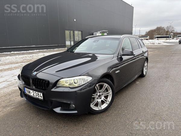 Black BMW 530 2011 in Riga, with an engine capacity of 3.00 L and mileage of 315 thousand km for 8450 €, photo 1 on AUTOMOTO.COM.LV