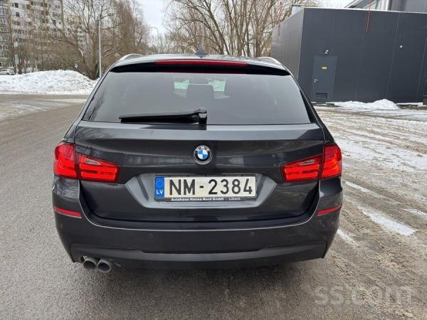 Black BMW 530 2011 in Riga, with an engine capacity of 3.00 L and mileage of 315 thousand km for 8450 €, photo 6 on AUTOMOTO.COM.LV