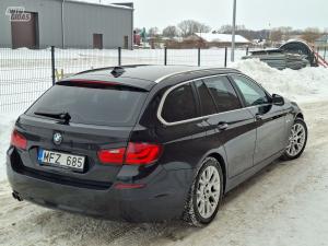 Black BMW 530 2011 in Silute, with an engine capacity of 3.00 L and mileage of 360 thousand km for 5900 €, photo 10 on AUTOMOTO.COM.LV