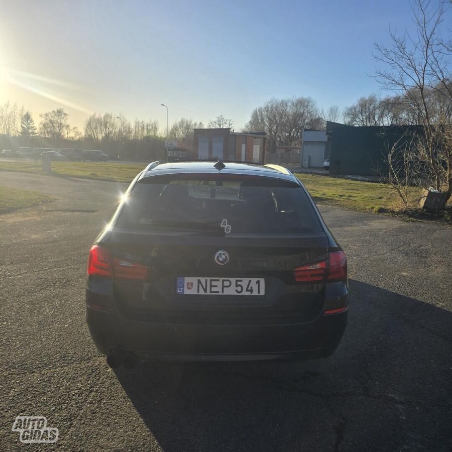 Black BMW 530 2011 in Klaipeda, with an engine capacity of 3.00 L and mileage of 332 thousand km for 8200 €, photo 11 on AUTOMOTO.COM.LV