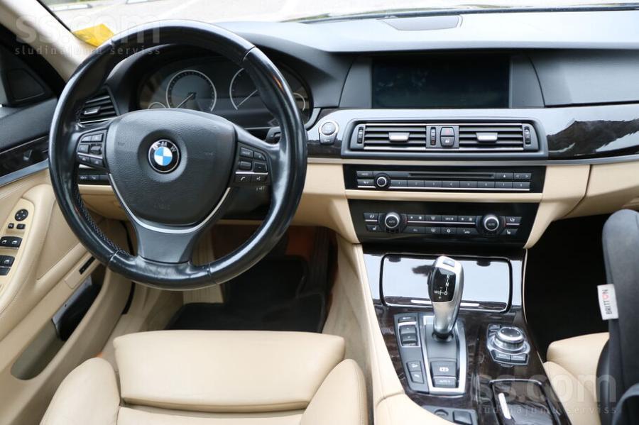 Melns BMW 530 2011 Rēzekne, ar dzinēja tilpumu 3.00 L un nobraukumu 260 tūkst. km par 10100 €, foto 16 vietnē AUTOMOTO.COM.LV