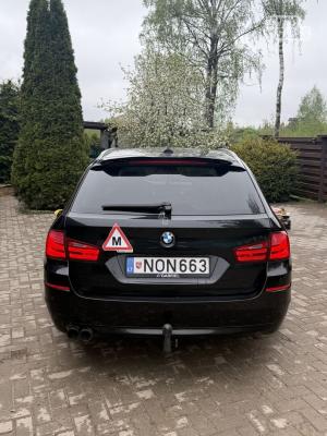 Melns BMW 530 2011 Viļņa, ar dzinēja tilpumu 3.00 L un nobraukumu 309 tūkst. km par 11999 €, foto 4 vietnē AUTOMOTO.COM.LV