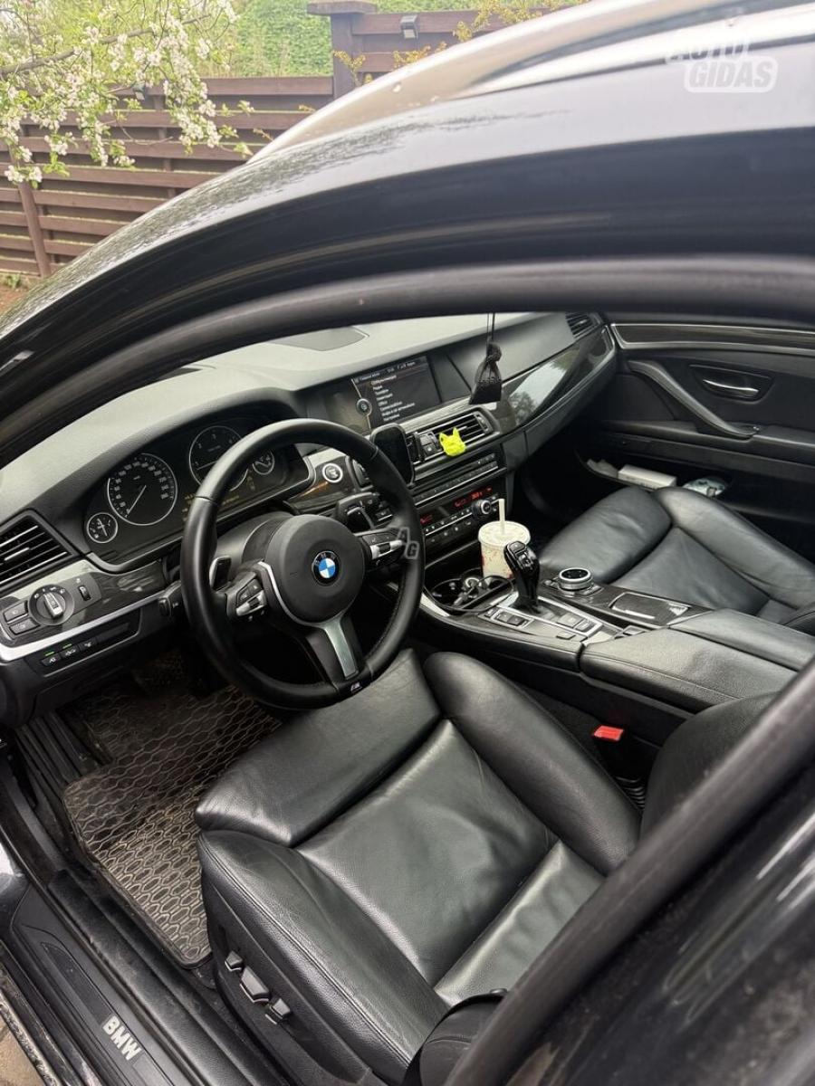 Melns BMW 530 2011 Viļņa, ar dzinēja tilpumu 3.00 L un nobraukumu 309 tūkst. km par 11999 €, foto 9 vietnē AUTOMOTO.COM.LV