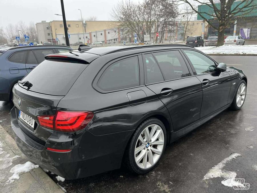 Black BMW 530 2011 in Vilnius, with an engine capacity of 3.00 L and mileage of 325 thousand km for 5200 €, photo 3 on AUTOMOTO.COM.LV