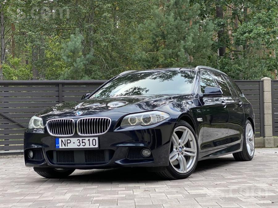 Black BMW 530 2011 in Riga, with an engine capacity of 3.00 L and mileage of 256 thousand km for 10500 €, photo 3 on AUTOMOTO.COM.LV
