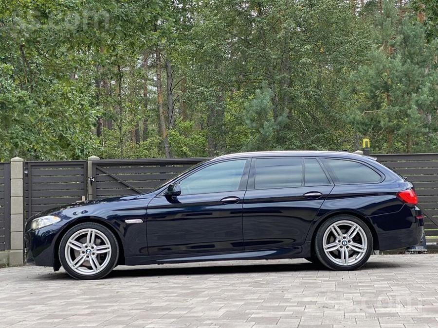 Black BMW 530 2011 in Riga, with an engine capacity of 3.00 L and mileage of 256 thousand km for 10500 €, photo 7 on AUTOMOTO.COM.LV