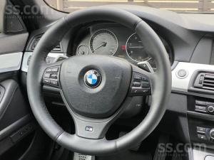 Black BMW 530 2011 in Riga, with an engine capacity of 3.00 L and mileage of 256 thousand km for 10500 €, photo 18 on AUTOMOTO.COM.LV
