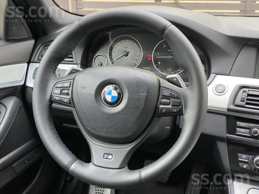 Black BMW 530 2011 in Riga, with an engine capacity of 3.00 L and mileage of 256 thousand km for 10500 €, photo 18 on AUTOMOTO.COM.LV