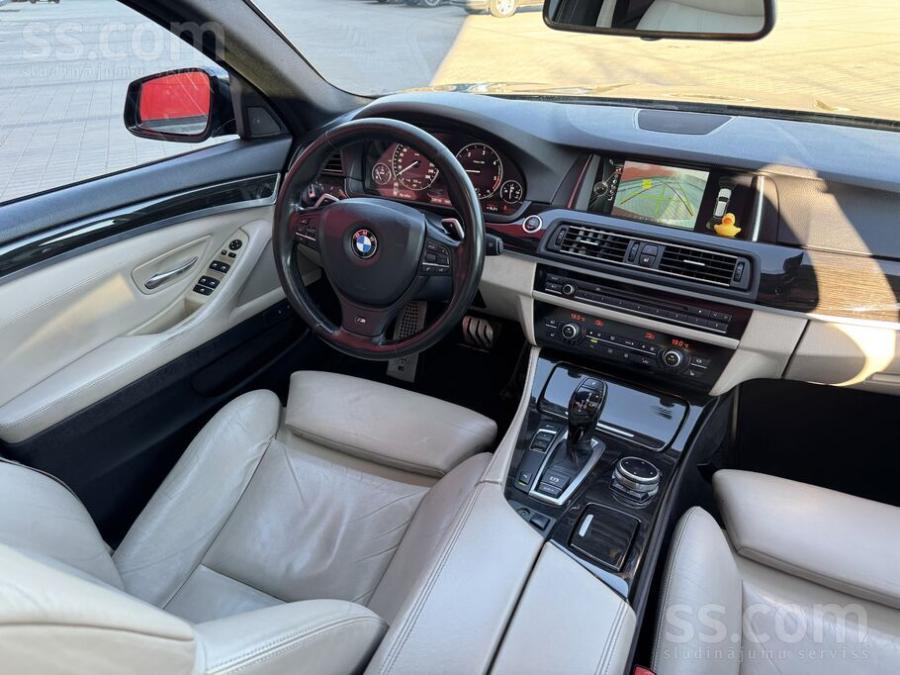 Melns BMW 530 2011 Rīga, ar dzinēja tilpumu 3.00 L un nobraukumu 330 tūkst. km par 8900 €, foto 12 vietnē AUTOMOTO.COM.LV