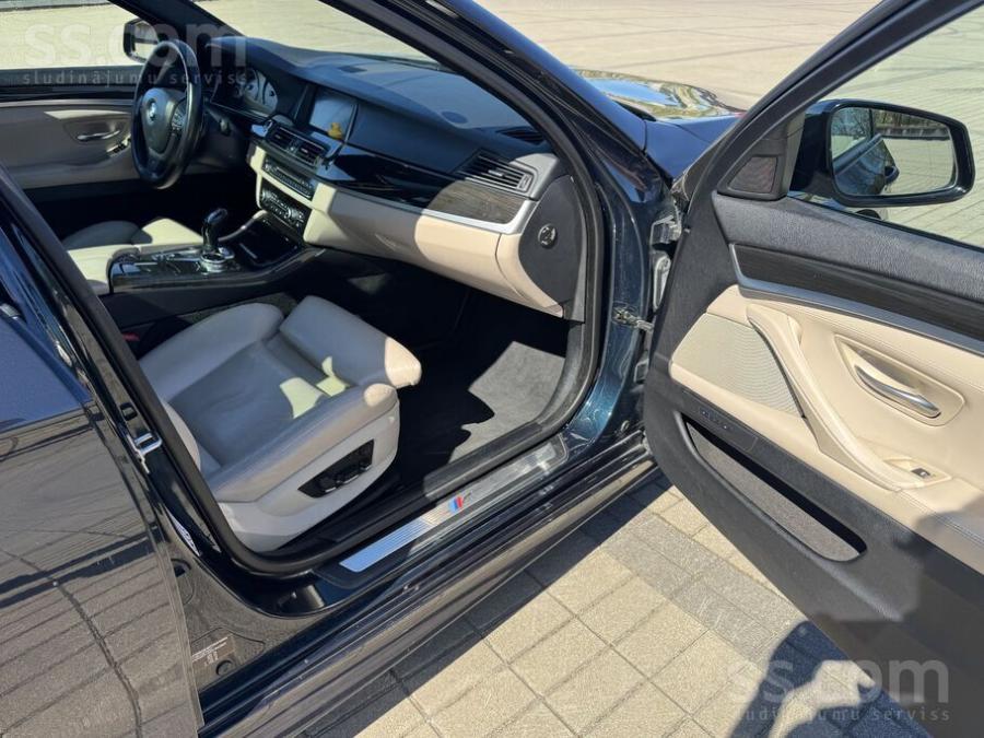 Melns BMW 530 2011 Rīga, ar dzinēja tilpumu 3.00 L un nobraukumu 330 tūkst. km par 8900 €, foto 13 vietnē AUTOMOTO.COM.LV