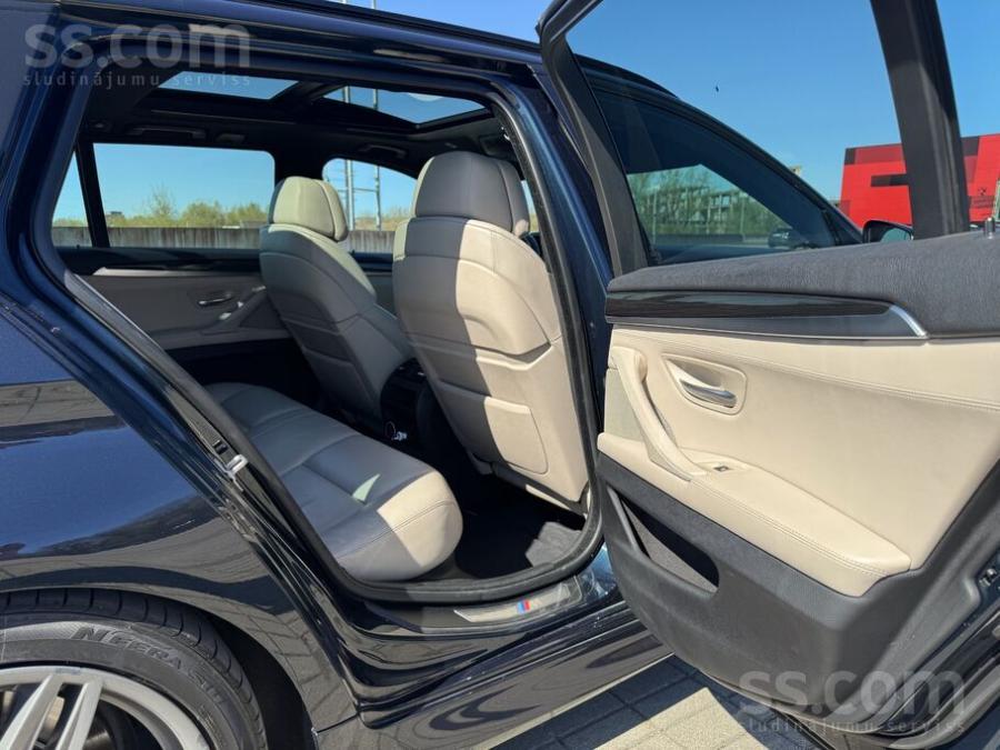Melns BMW 530 2011 Rīga, ar dzinēja tilpumu 3.00 L un nobraukumu 330 tūkst. km par 8900 €, foto 15 vietnē AUTOMOTO.COM.LV