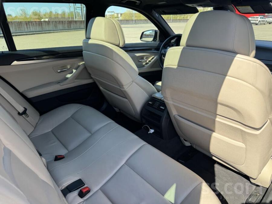 Melns BMW 530 2011 Rīga, ar dzinēja tilpumu 3.00 L un nobraukumu 330 tūkst. km par 8900 €, foto 16 vietnē AUTOMOTO.COM.LV