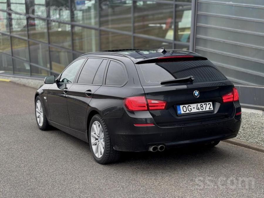 Melns BMW 530 2011 Liepāja, ar dzinēja tilpumu 3.00 L un nobraukumu 374 tūkst. km par 8900 €, foto 5 vietnē AUTOMOTO.COM.LV