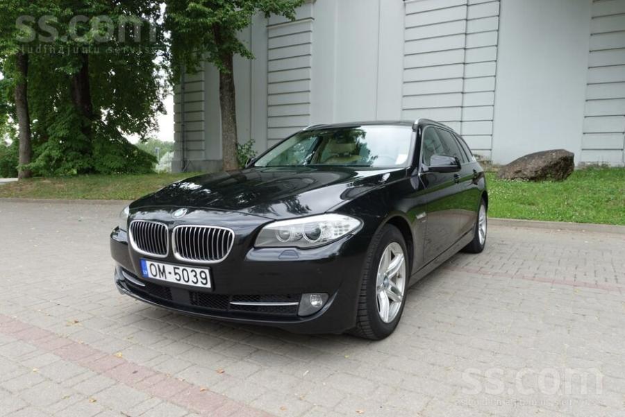 Melns BMW 530 2011 Rēzekne, ar dzinēja tilpumu 3.00 L un nobraukumu 262 tūkst. km par 9990 €, foto 1 vietnē AUTOMOTO.COM.LV