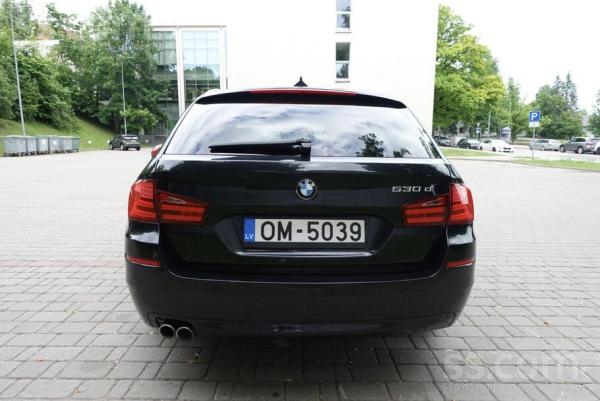 Melns BMW 530 2011 Rēzekne, ar dzinēja tilpumu 3.00 L un nobraukumu 262 tūkst. km par 9990 €, foto 5 vietnē AUTOMOTO.COM.LV