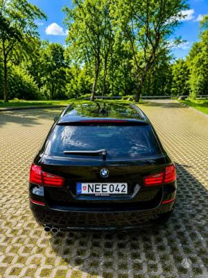 Black BMW 530 2011 in Vilnius, with an engine capacity of 3.00 L and mileage of 380 thousand km for 7400 €, photo 7 on AUTOMOTO.COM.LV