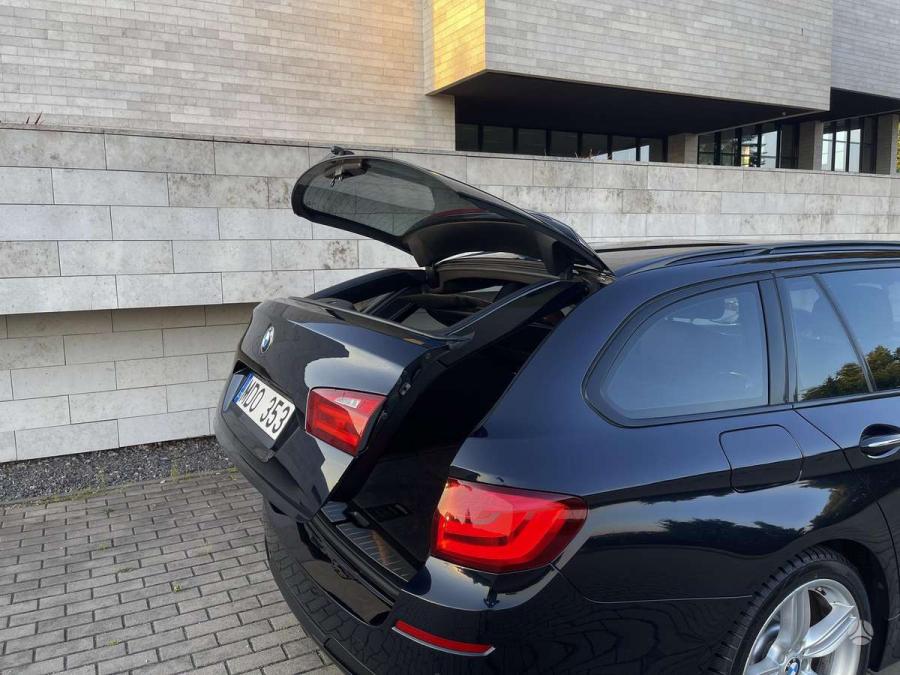 Melns BMW 530 2011 Viļņa, ar dzinēja tilpumu 2.99 L un nobraukumu 325 tūkst. km par 7800 €, foto 15 vietnē AUTOMOTO.COM.LV