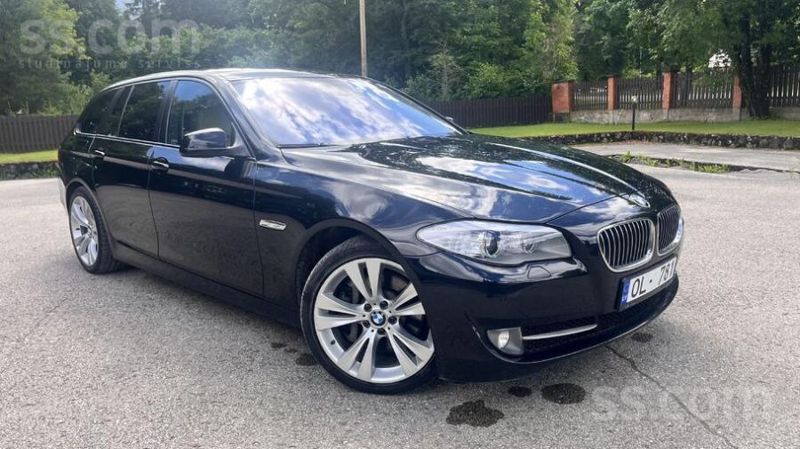 Melns BMW 530 2011 Valmiera, ar dzinēja tilpumu 3.00 L un nobraukumu 315 tūkst. km par 9000 €, foto 1 vietnē AUTOMOTO.COM.LV