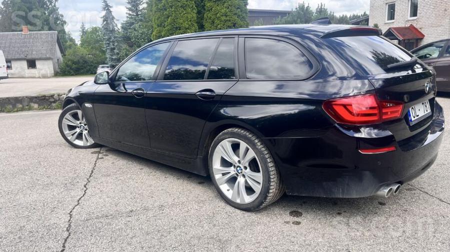 Melns BMW 530 2011 Valmiera, ar dzinēja tilpumu 3.00 L un nobraukumu 315 tūkst. km par 9000 €, foto 4 vietnē AUTOMOTO.COM.LV