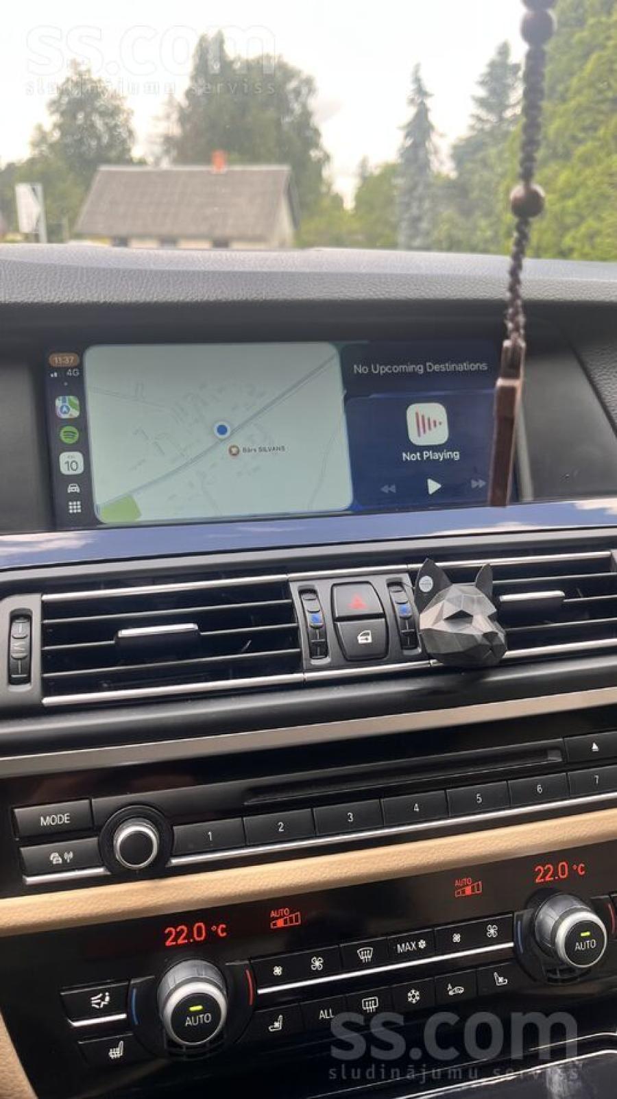 Melns BMW 530 2011 Valmiera, ar dzinēja tilpumu 3.00 L un nobraukumu 315 tūkst. km par 9000 €, foto 7 vietnē AUTOMOTO.COM.LV