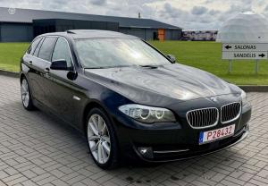 Black BMW 530 2011 in Vilnius, with an engine capacity of 2.99 L and mileage of 323 thousand km for 8250 €, photo 5 on AUTOMOTO.COM.LV