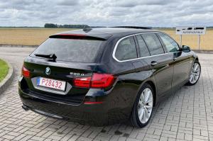 Black BMW 530 2011 in Vilnius, with an engine capacity of 2.99 L and mileage of 323 thousand km for 8250 €, photo 20 on AUTOMOTO.COM.LV