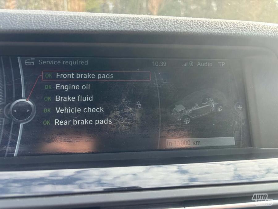 Black BMW 530 2011 in Vilnius, with an engine capacity of 3.00 L and mileage of 287 thousand km for 8500 €, photo 6 on AUTOMOTO.COM.LV