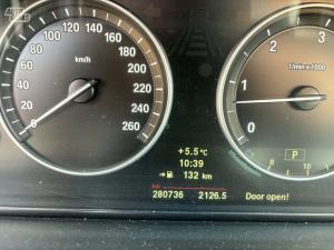 Black BMW 530 2011 in Vilnius, with an engine capacity of 3.00 L and mileage of 287 thousand km for 8200 €, photo 10 on AUTOMOTO.COM.LV