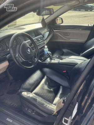 Black BMW 530 2011 in Vilnius, with an engine capacity of 3.00 L and mileage of 287 thousand km for 8200 €, photo 11 on AUTOMOTO.COM.LV