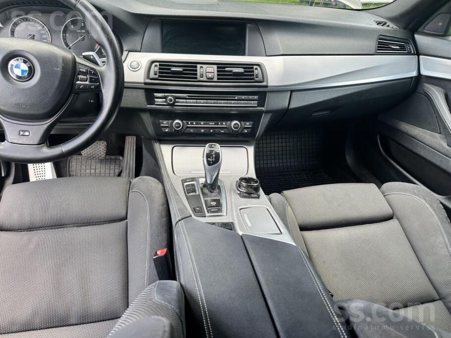 Melns BMW 530 2011 Cēsis, ar dzinēja tilpumu 3.00 L un nobraukumu 363 tūkst. km par 11000 €, foto 6 vietnē AUTOMOTO.COM.LV